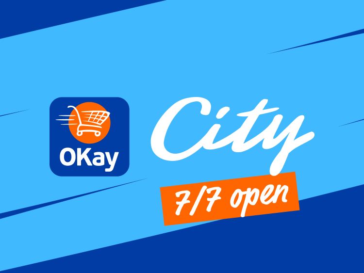 Okay City | Supermarkt Open op Zondag & Feestdagen | Okay: makkelijk mag