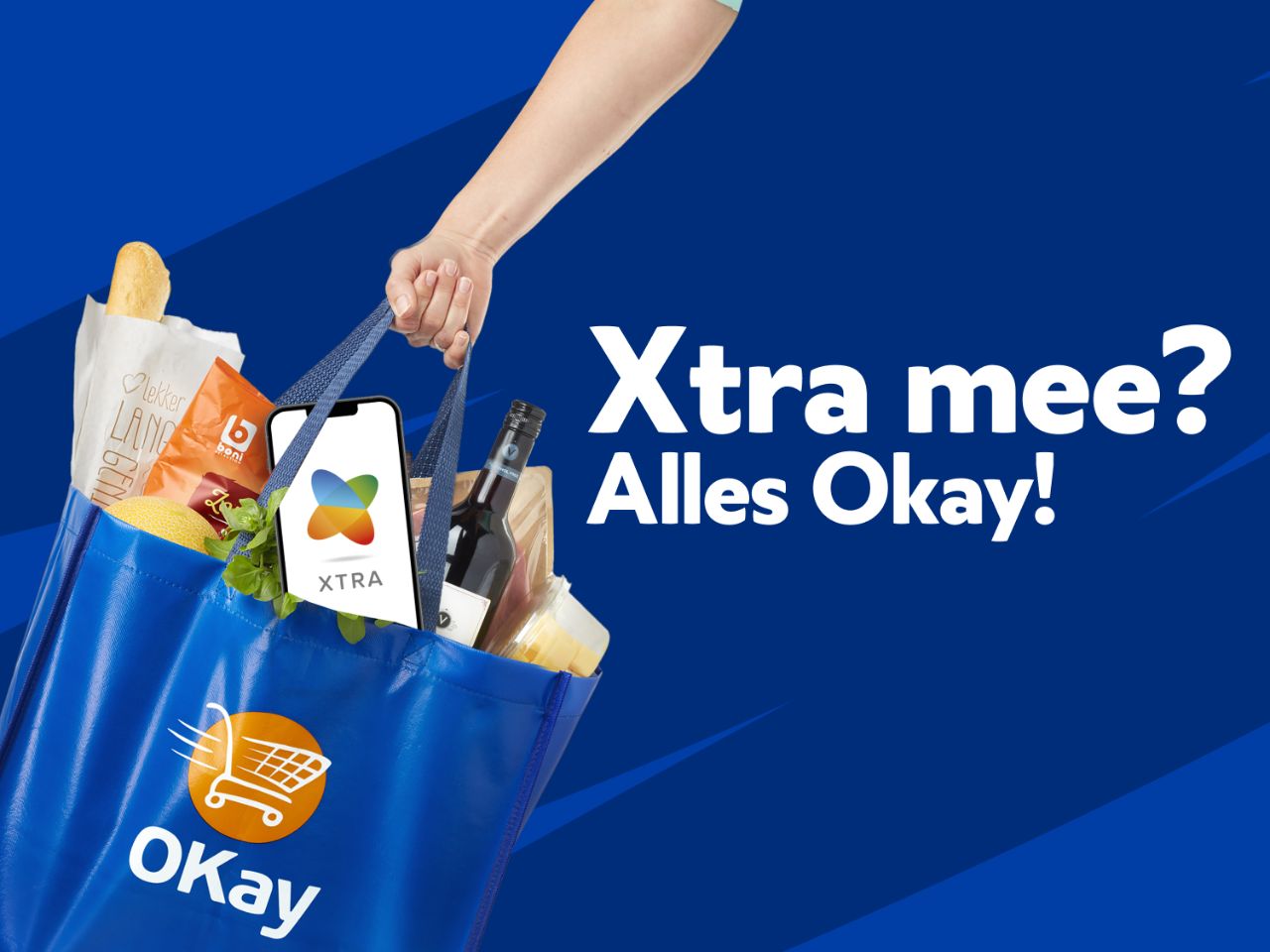 Okay in de Xtra-app | Okay: makkelijk mag